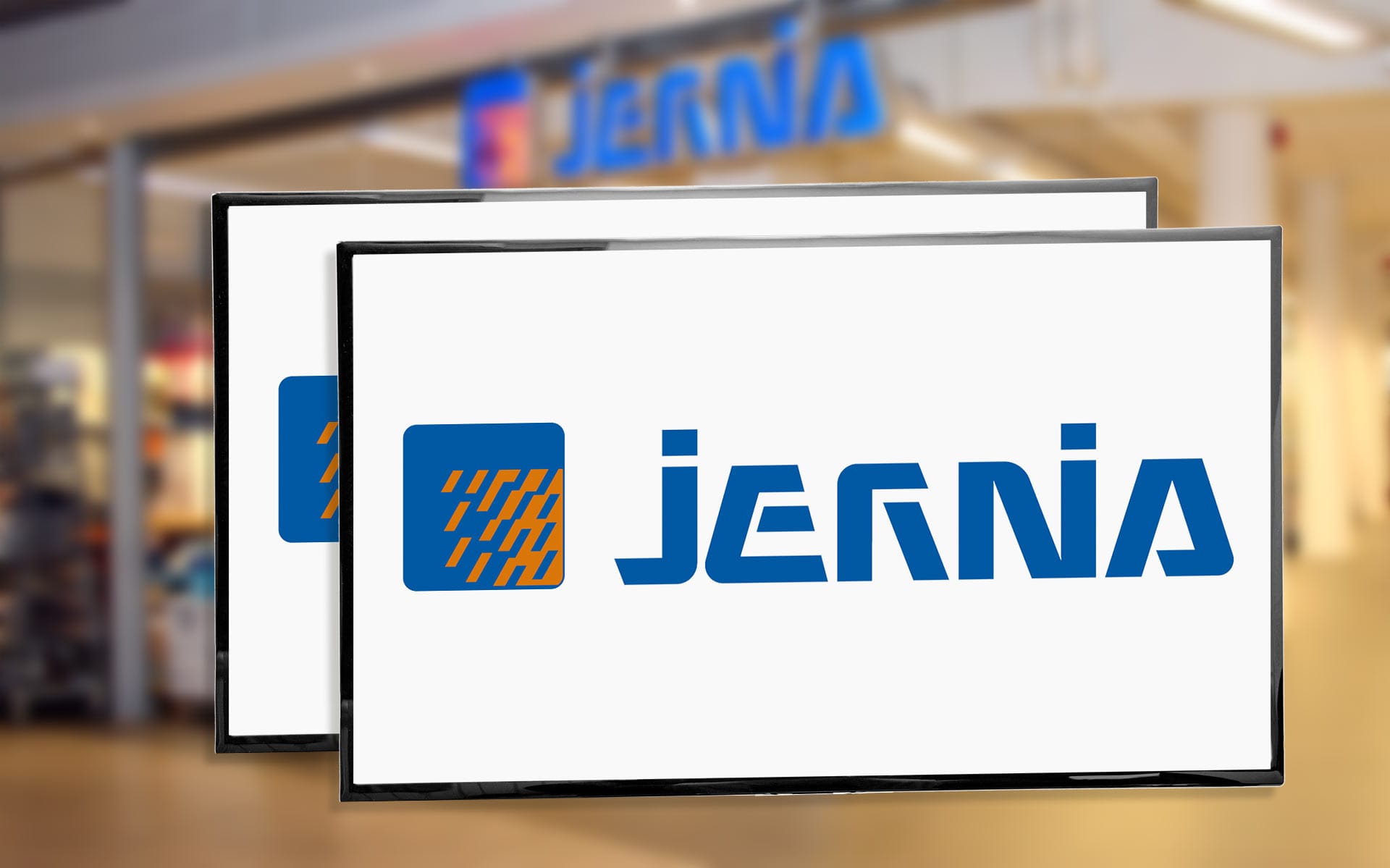 Ny landsdekkende avtale med Jernia - Displaysystem